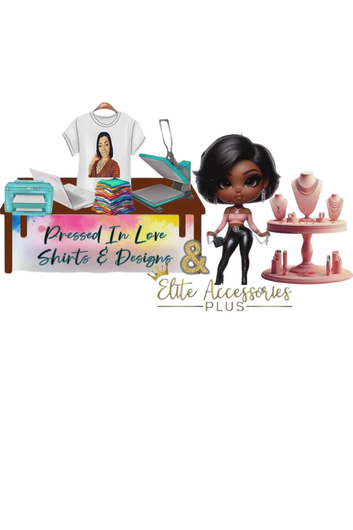 Custom Shirts – Elite Accessories Plus Pressed in Love Shirts & Designs